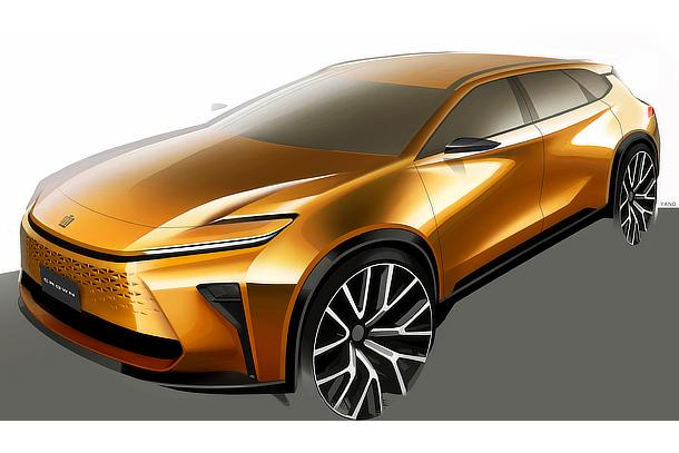Crown (Estate type) Design Sketches | Crown Design Sketches | Toyota ...