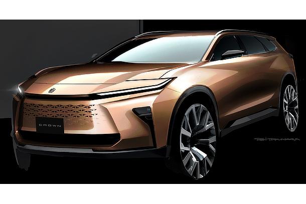 Crown (Estate type) Design Sketches | Crown Design Sketches | Toyota ...