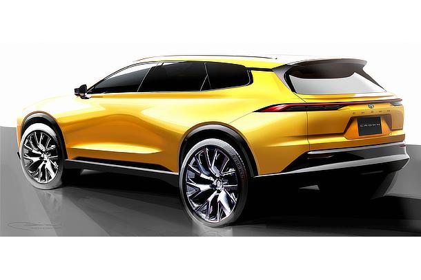 Crown (Estate type) Design Sketches | Crown Design Sketches | Toyota ...