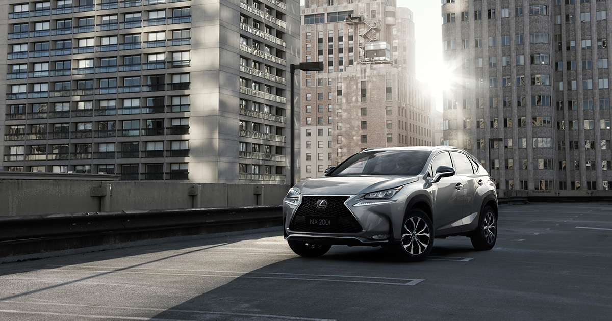 Sharply Styled Lexus 'NX' Compact Crossover SUV Debuts at Beijing Show ...