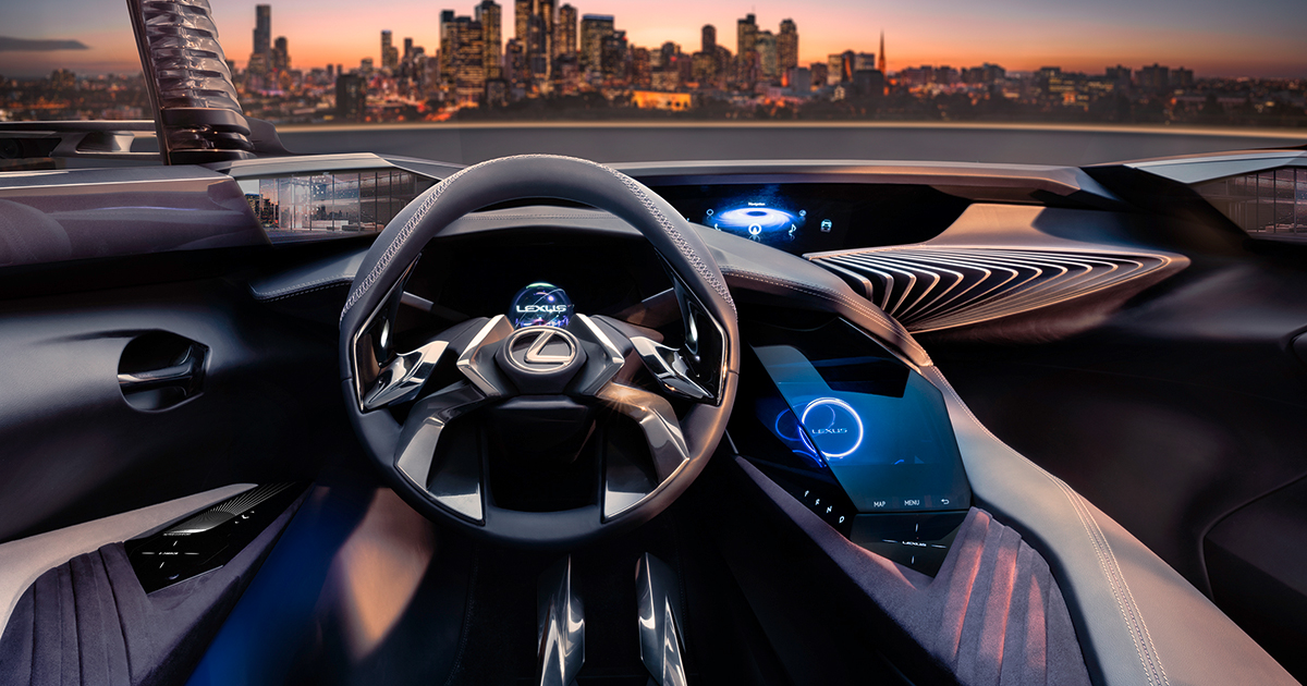 Lexus UX Concept Introduces Radical Immersive 3-D Driving Experience ...