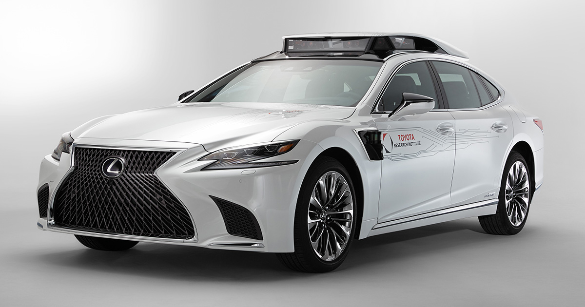 Toyota Research Institute Rolls-out P4 Automated Driving Test Vehicle ...