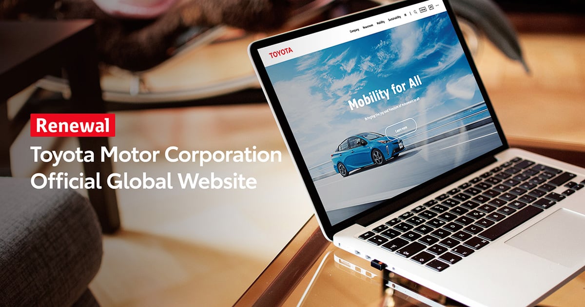 Toyota Motor Corporation Unveils Redesign of Corporate Website ...