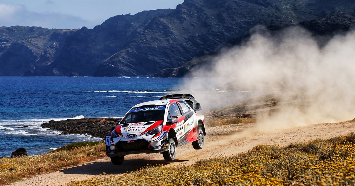 Rally Italia Sardegna: Day 4 Late heartbreak for Tänak and TOYOTA GAZOO ...
