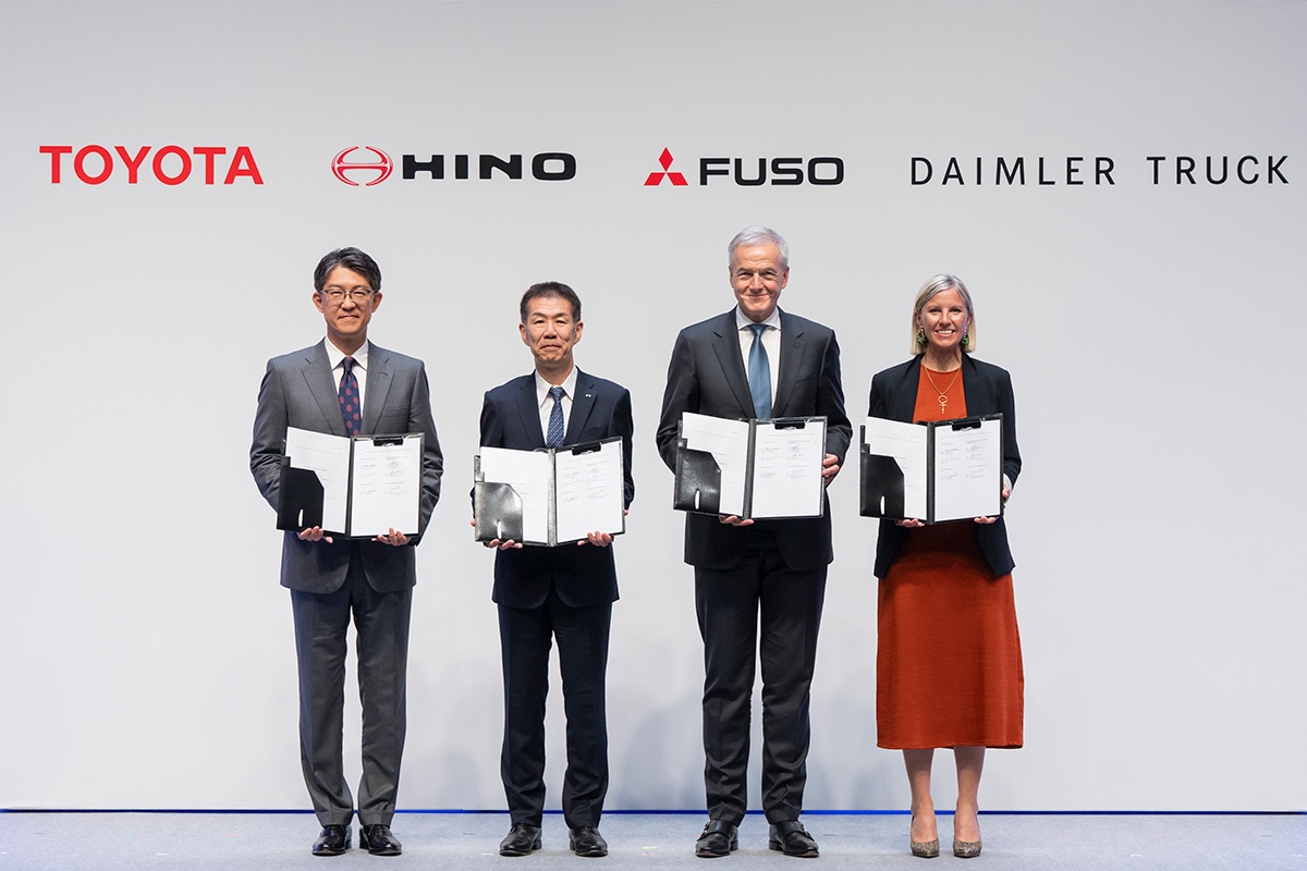 Daimler Truck, Mitsubishi Fuso, Hino and Toyota Motor Corporation conclude Definitive Agreements ...