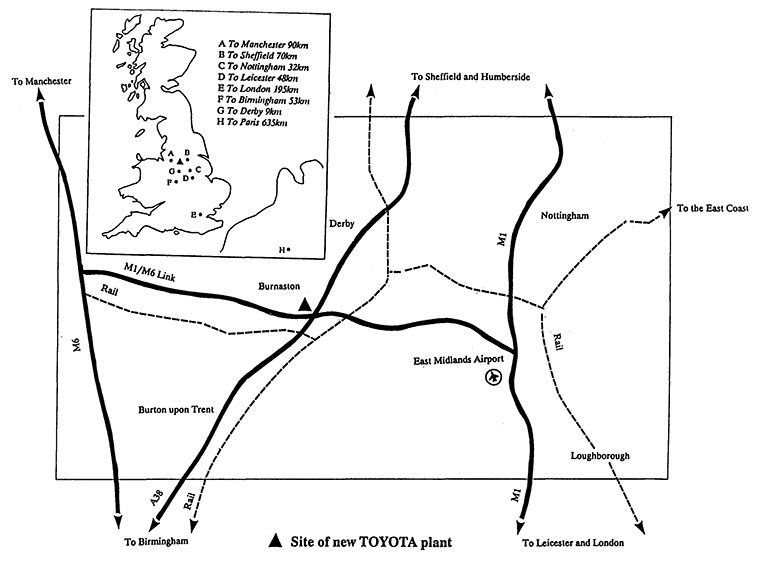 TOYOTA CHOOSES UK FOR EUROPEAN PASSENGER CAR PLANT | Toyota Motor ...