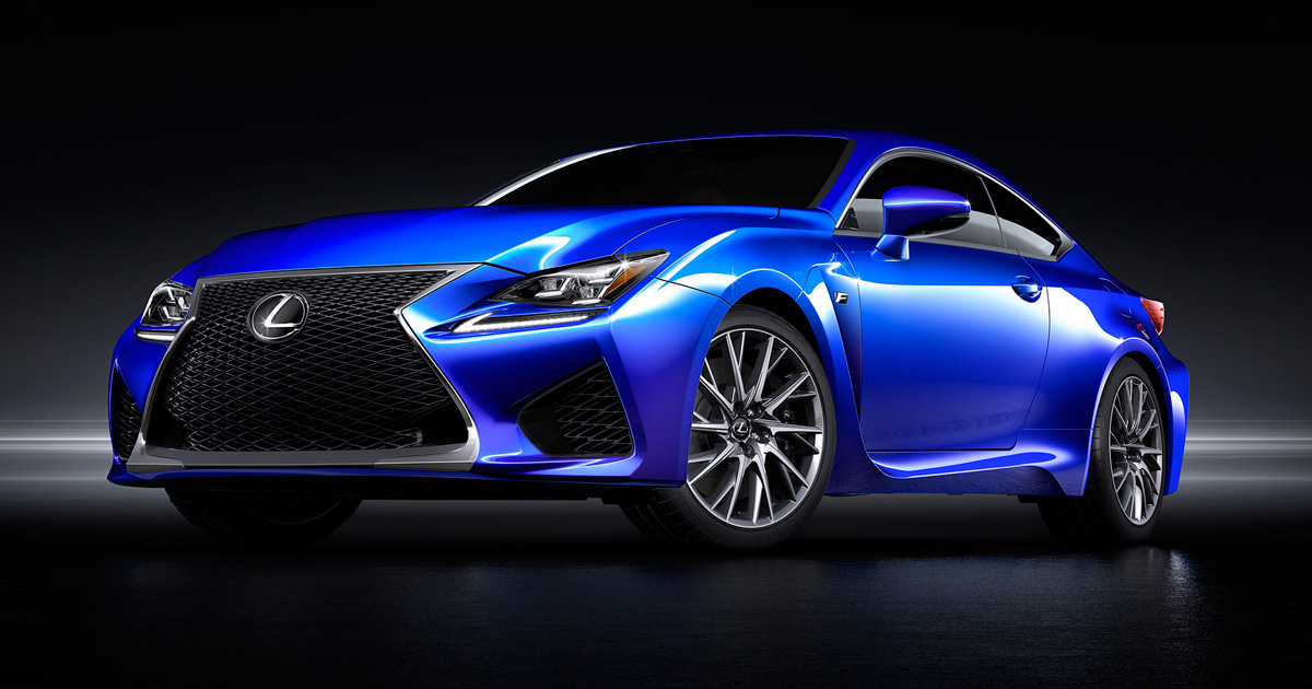New Lexus RC F Combines Aggressive Styling with High Performance ...